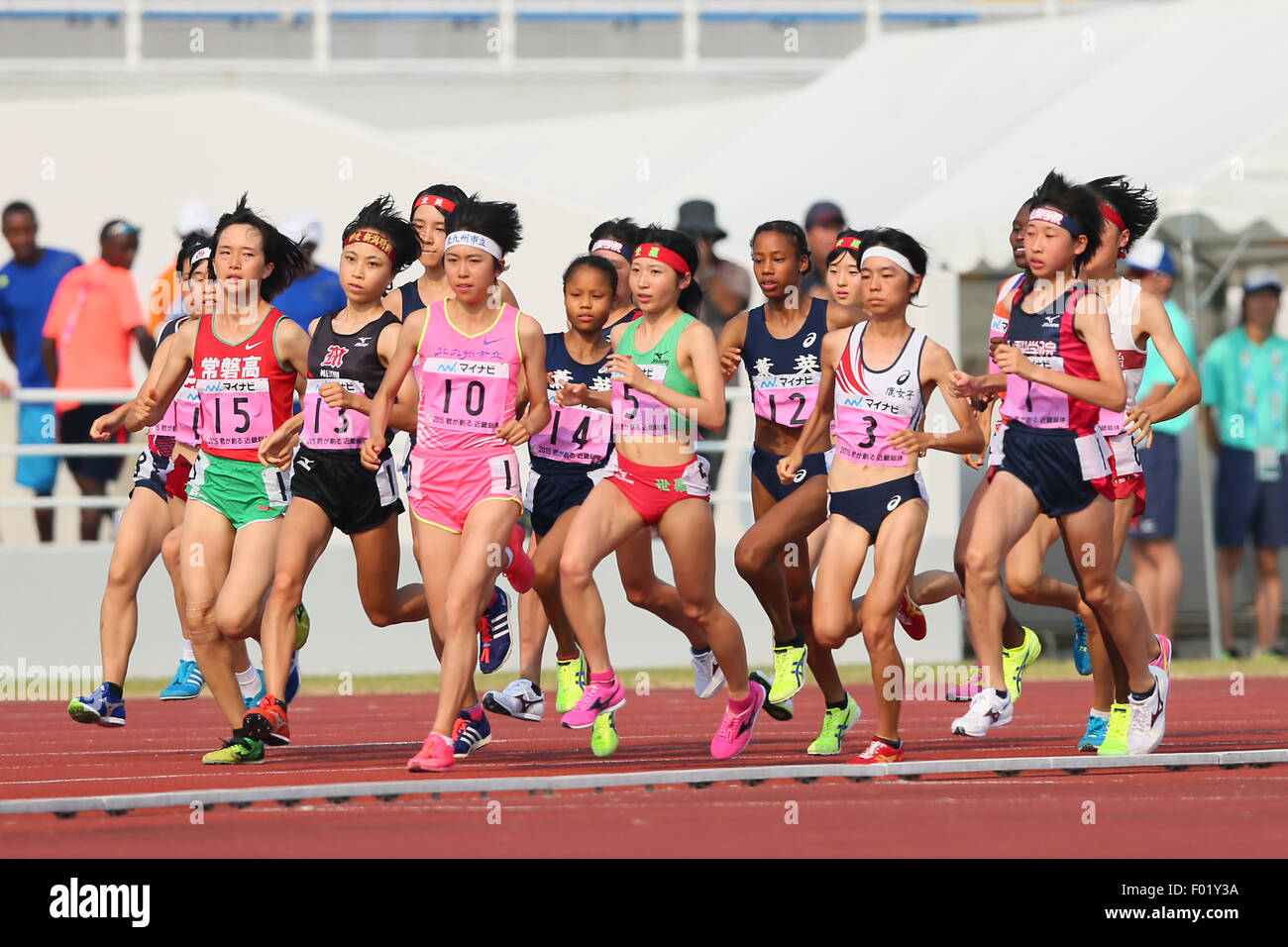 General view, AUGUST 2, 2015 - Athletics : 2015 All-Japan Inter High ...