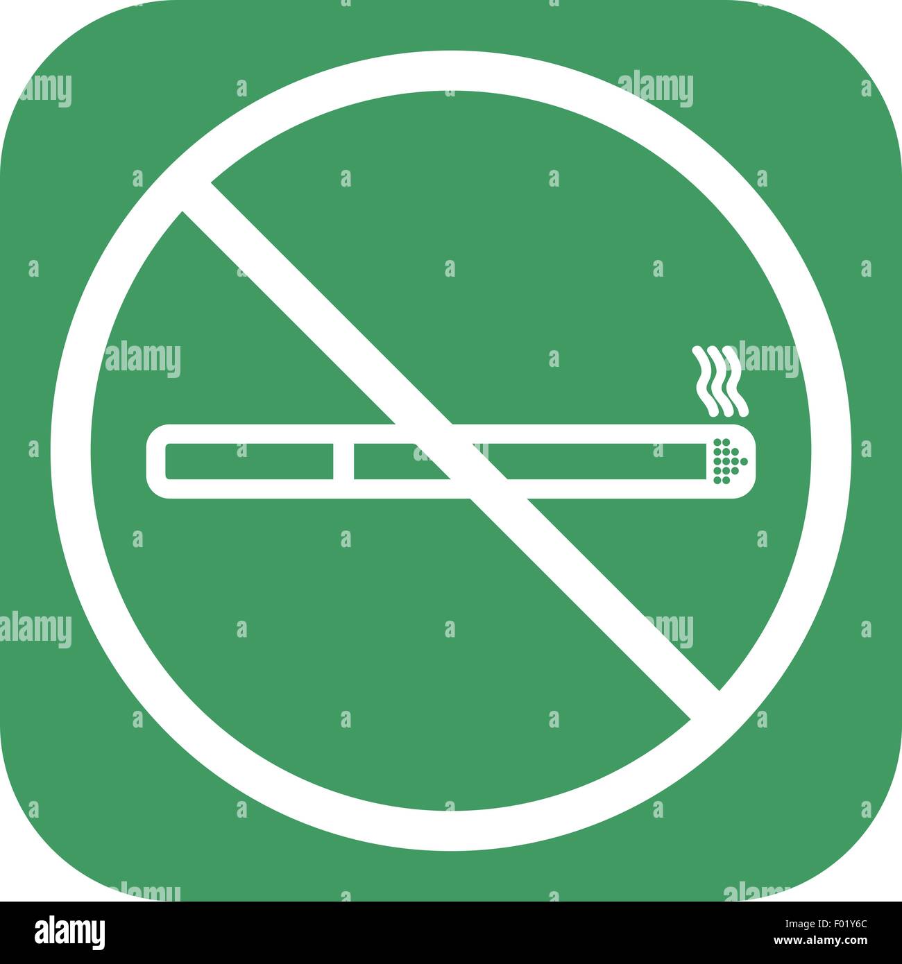 No smoke icon. Stop smoking symbol. Vector Stock Vector Image & Art - Alamy