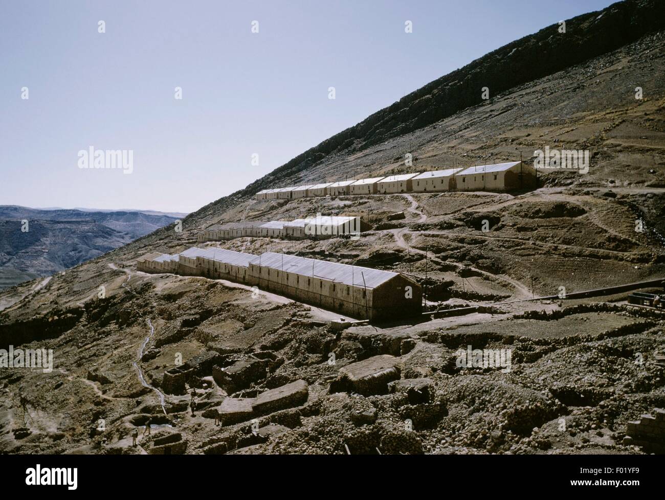 Tin mine, Andes, Bolivia Stock Photo - Alamy