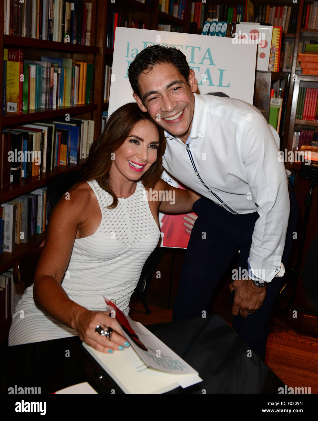 Laura Posada greets fans and signs copies of her new book 'La Dieta ...