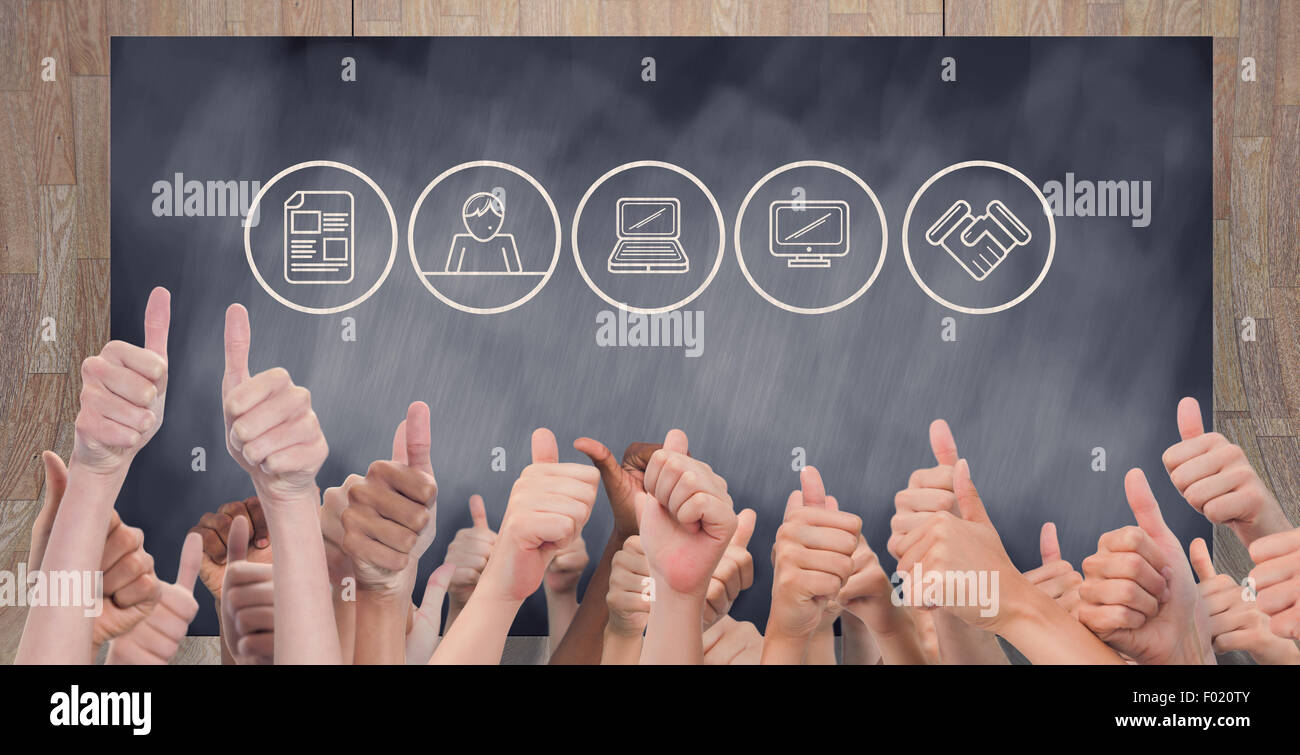 Human Hands Giving Thumbs Up High Resolution Stock Photography and ...