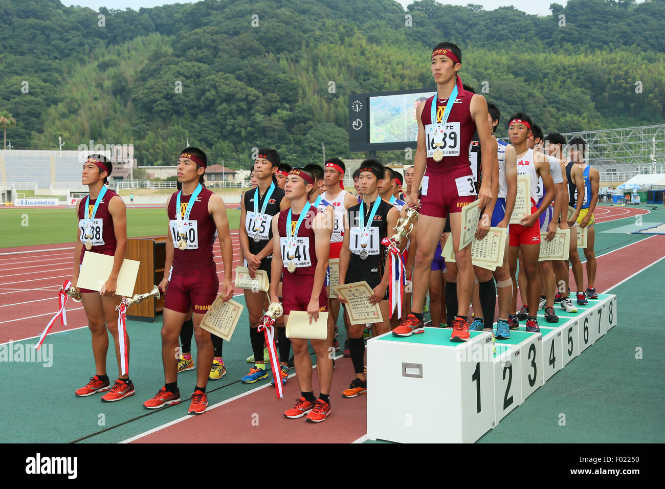 4400mR, AUGUST 2, 2015 - Athletics : 2015 All-Japan Inter High School ...