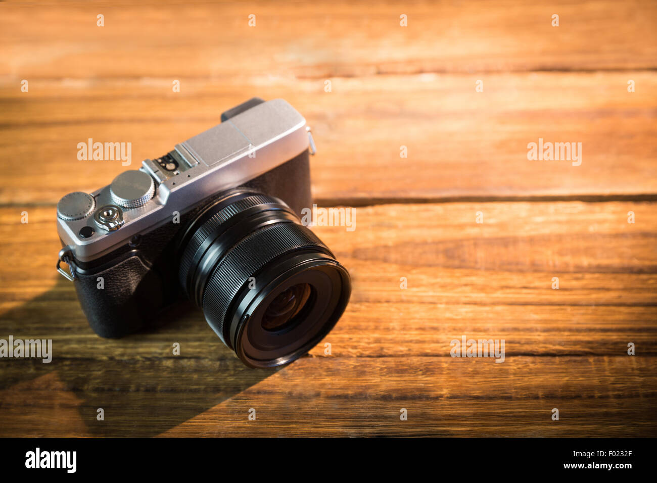 A beautiful brown fashioned camera Stock Photo - Alamy