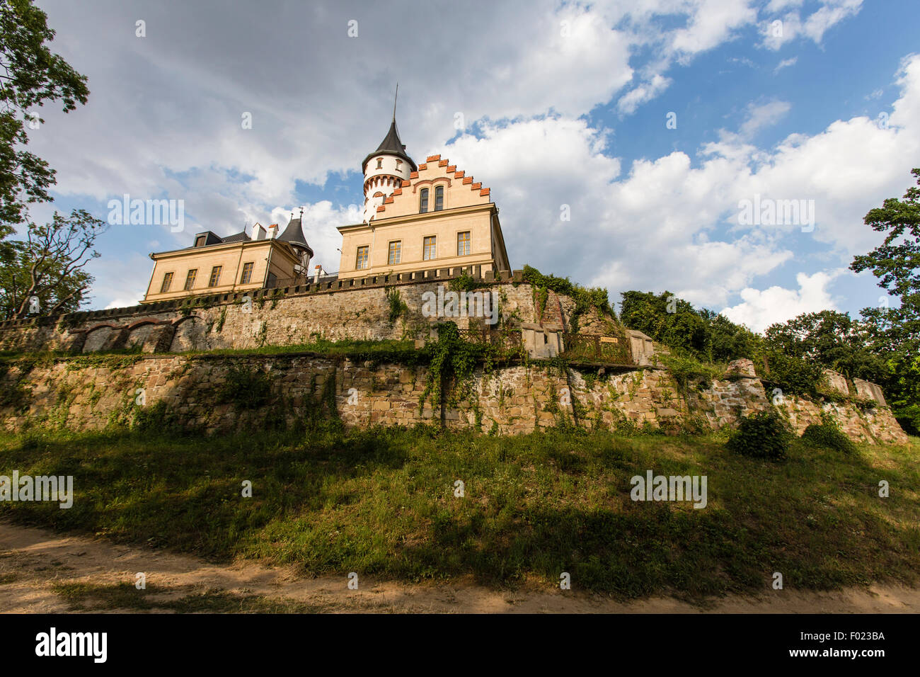 castle, chateau, Radun Stock Photo - Alamy