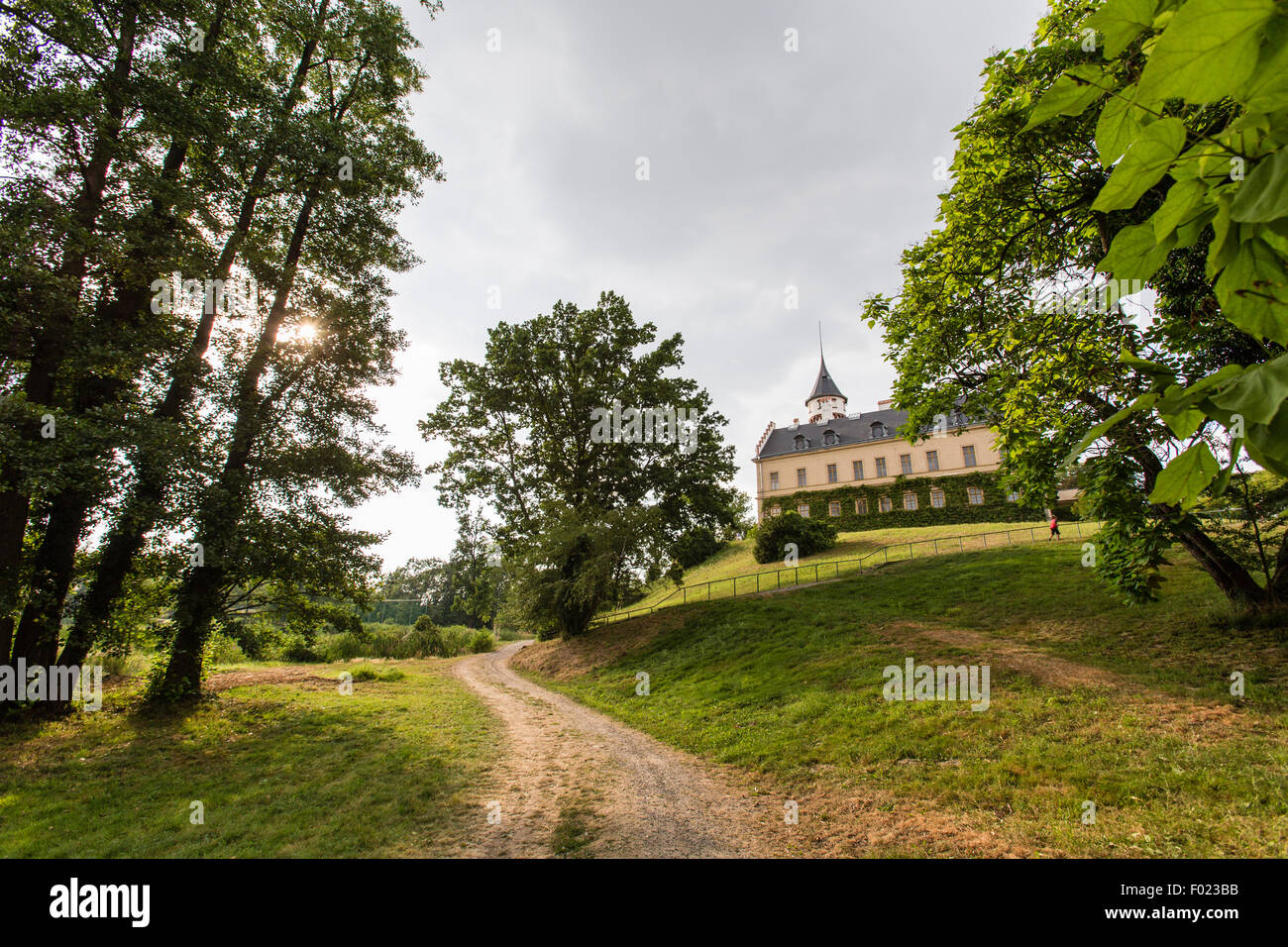 castle, chateau, Radun Stock Photo - Alamy