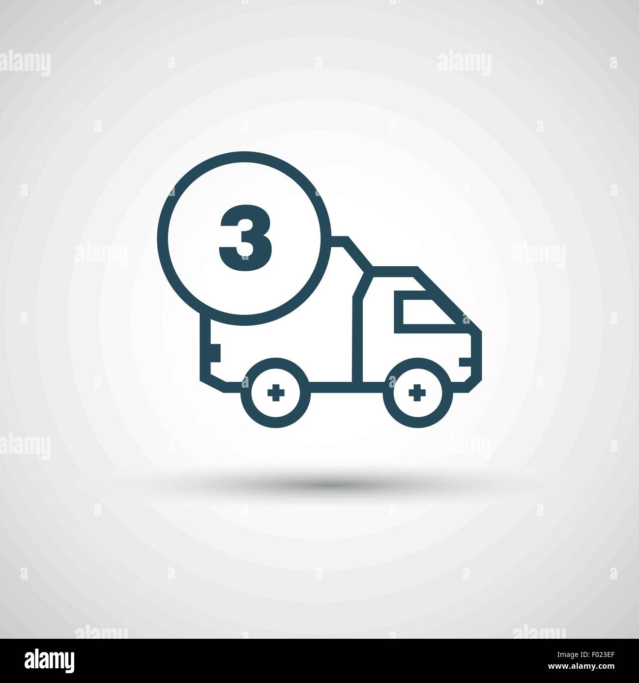 Icon for vehicle delivery services and goods Stock Vector Image & Art ...