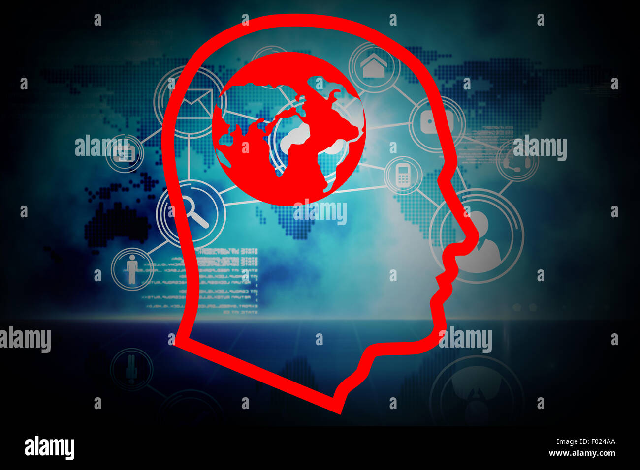 Earth head hi-res stock photography and images - Alamy