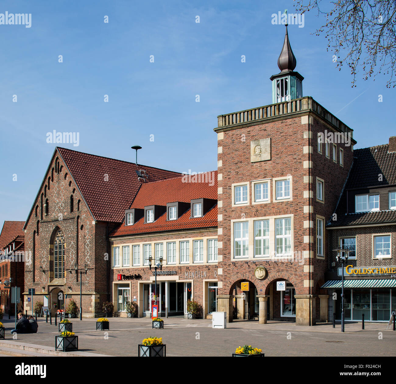 City museum, Borken,Münsterland, North Rhine-Westphalia, Germany Stock ...