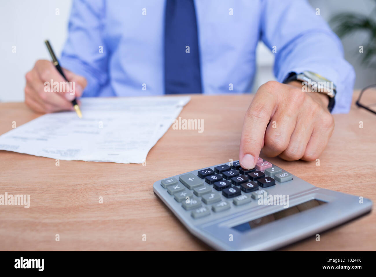 Calculator paper studio hi-res stock photography and images - Alamy