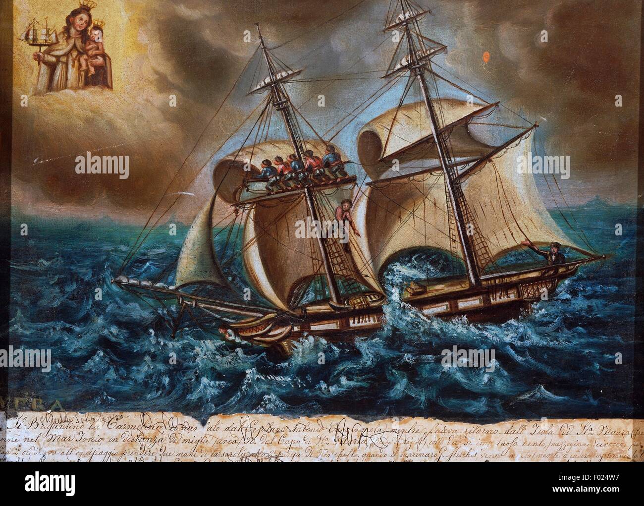 Virgin mary baby jesus sailing hi-res stock photography and images - Alamy