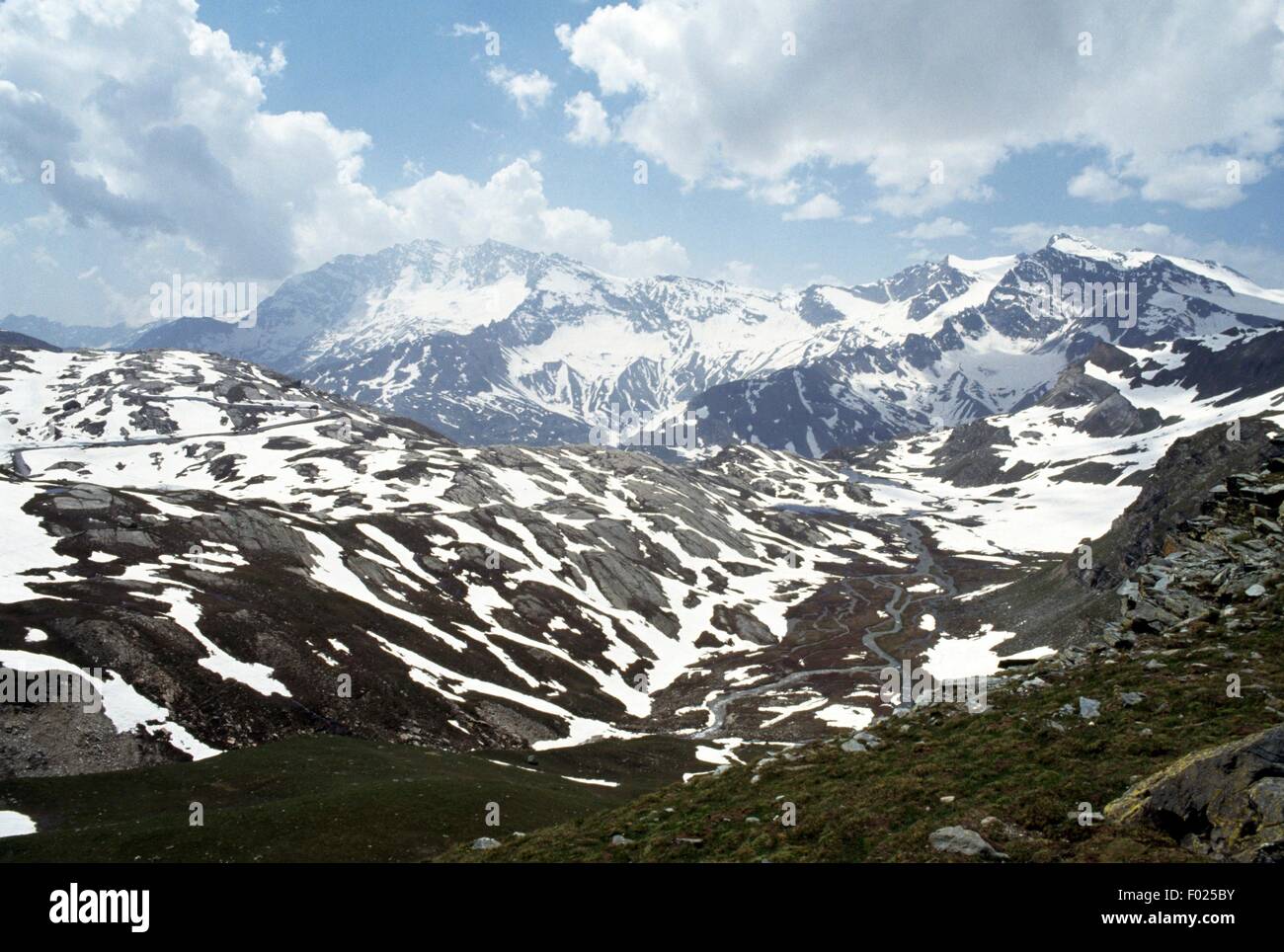 Levanne Mountains, Carro Glacier and Cima della Vacca, Gran Paradiso ...
