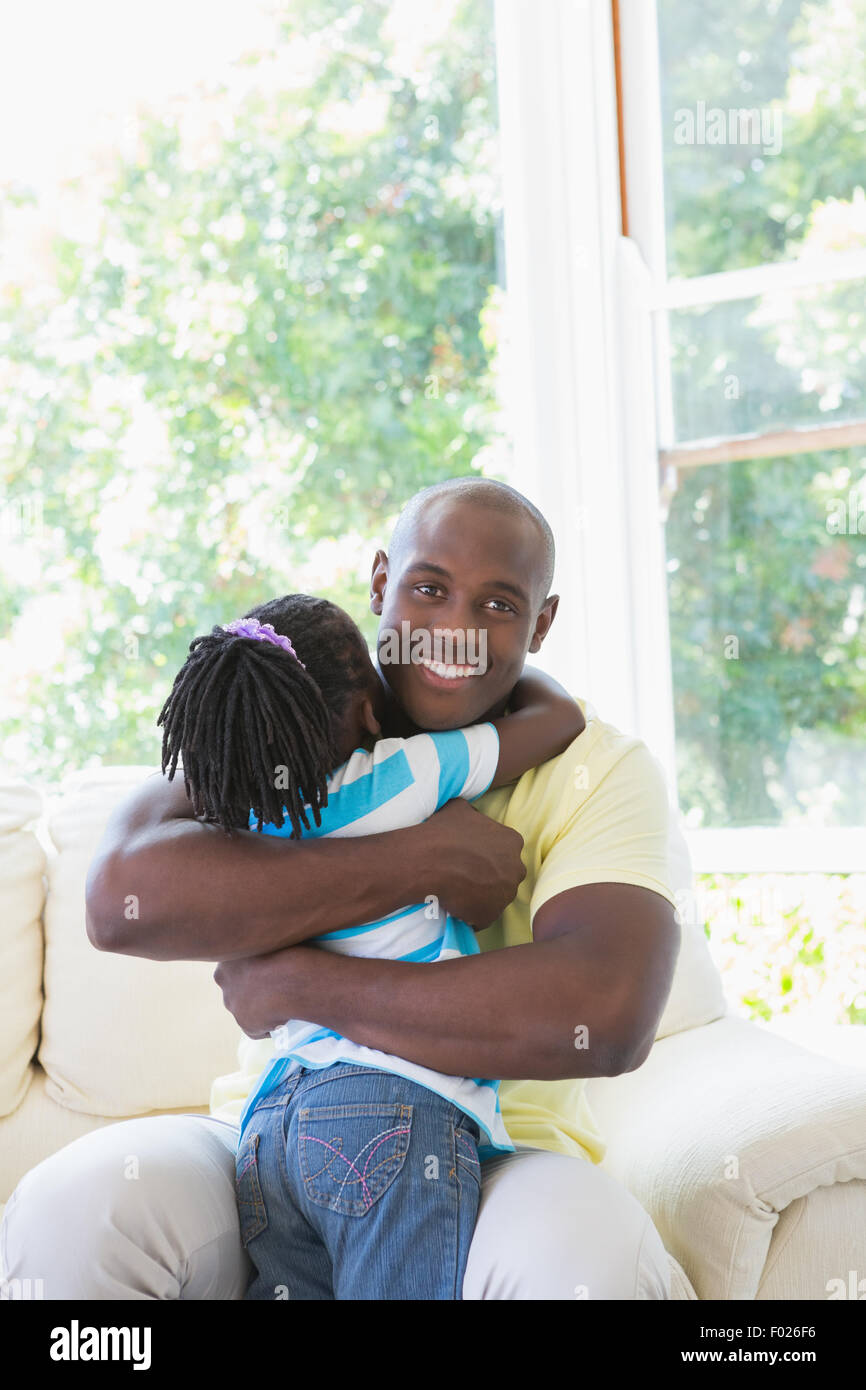 Hug father hi-res stock photography and images - Alamy