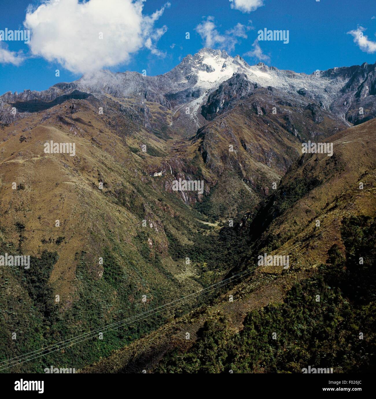 West side of Pico Bolivar (5,007 metres), Sierra Nevada National Park ...