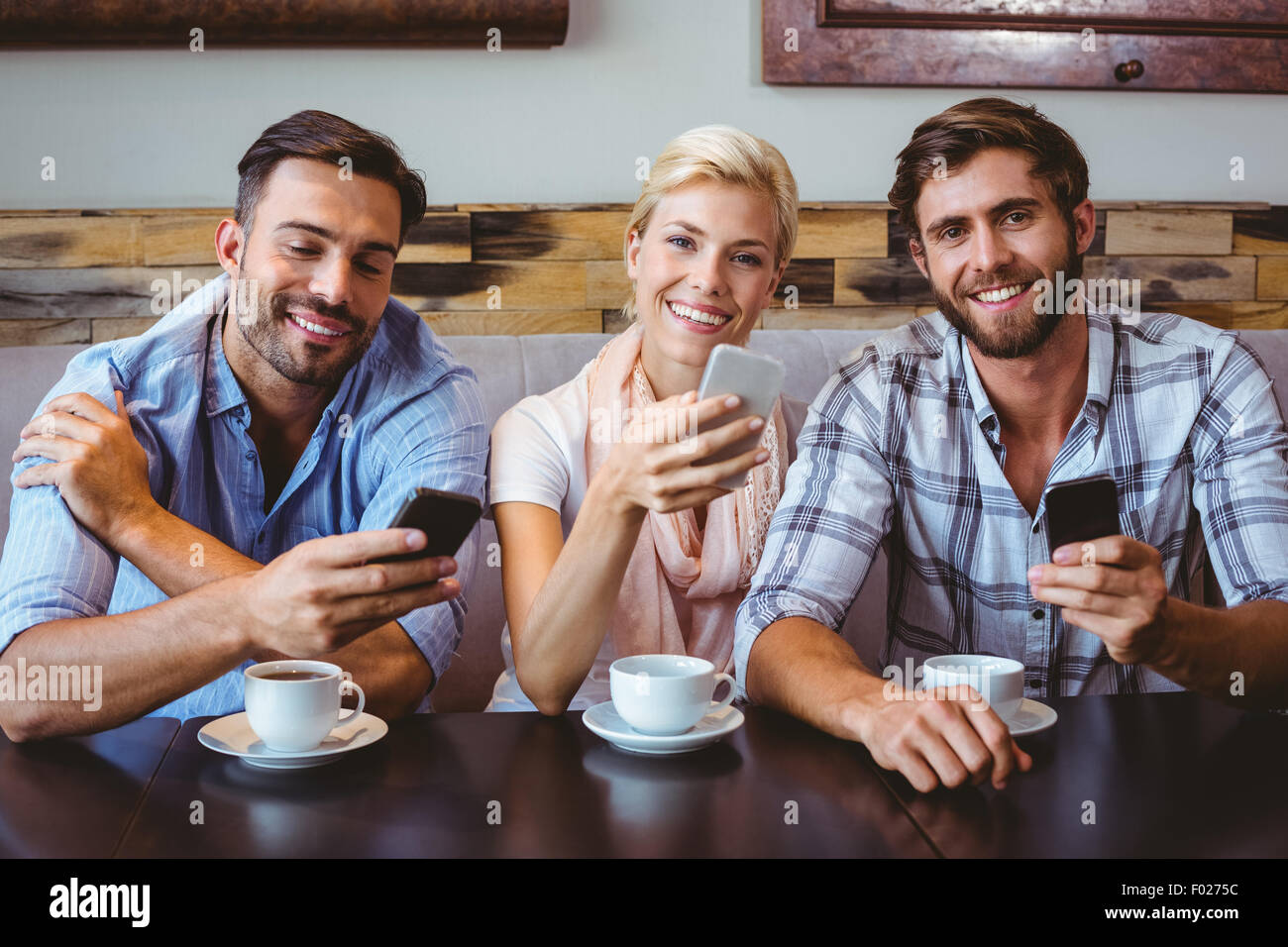 Friends hanging out Stock Photo - Alamy