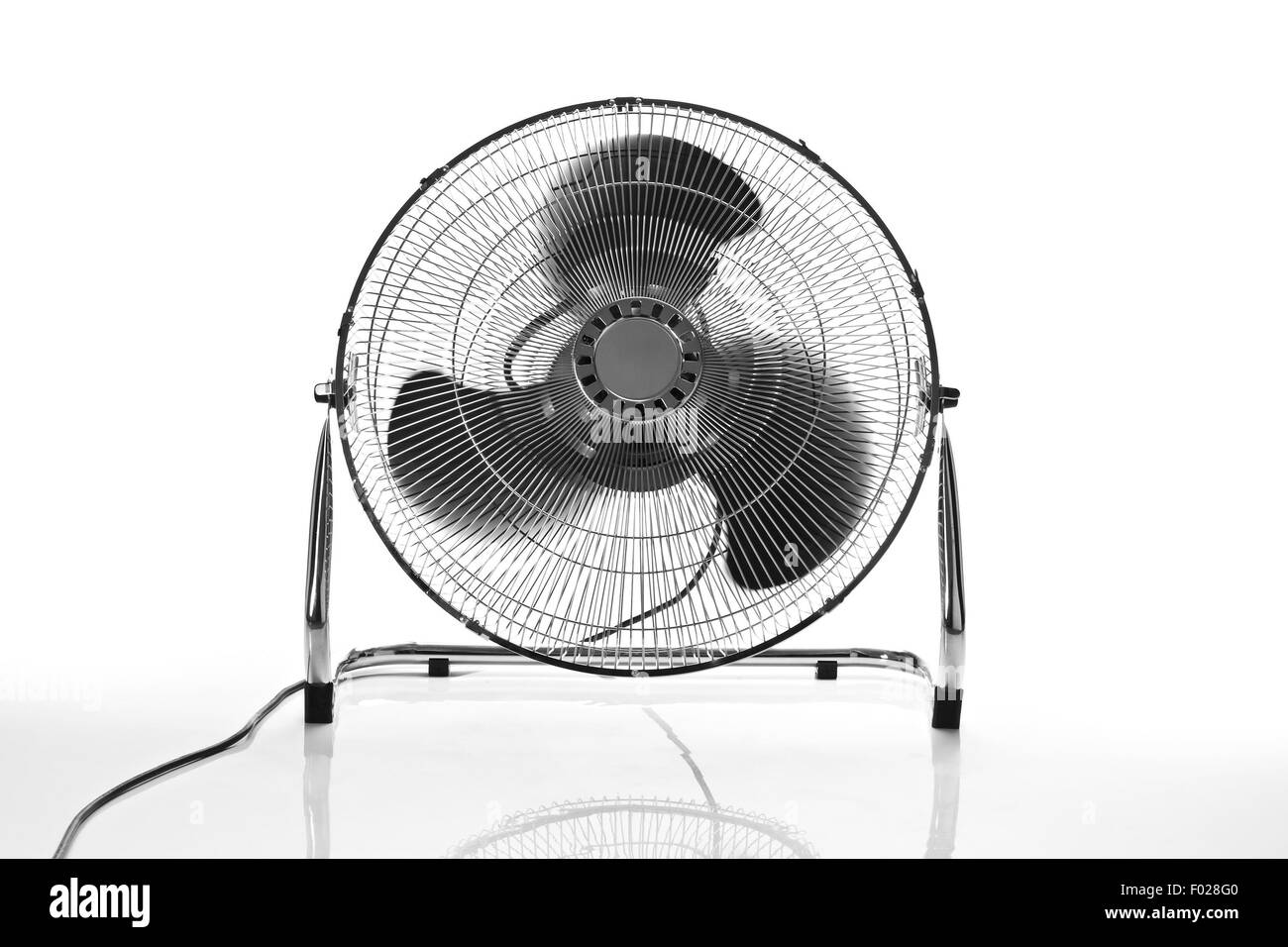 chrome fan front view Stock Photo - Alamy