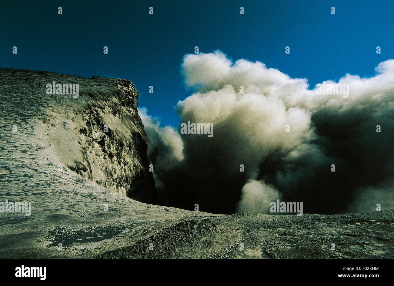 Fumaroles, Mount Etna, Sicily, Italy Stock Photo - Alamy