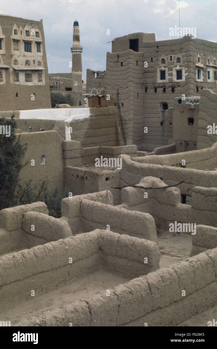 View of Sa'dah, Yemen Stock Photo - Alamy