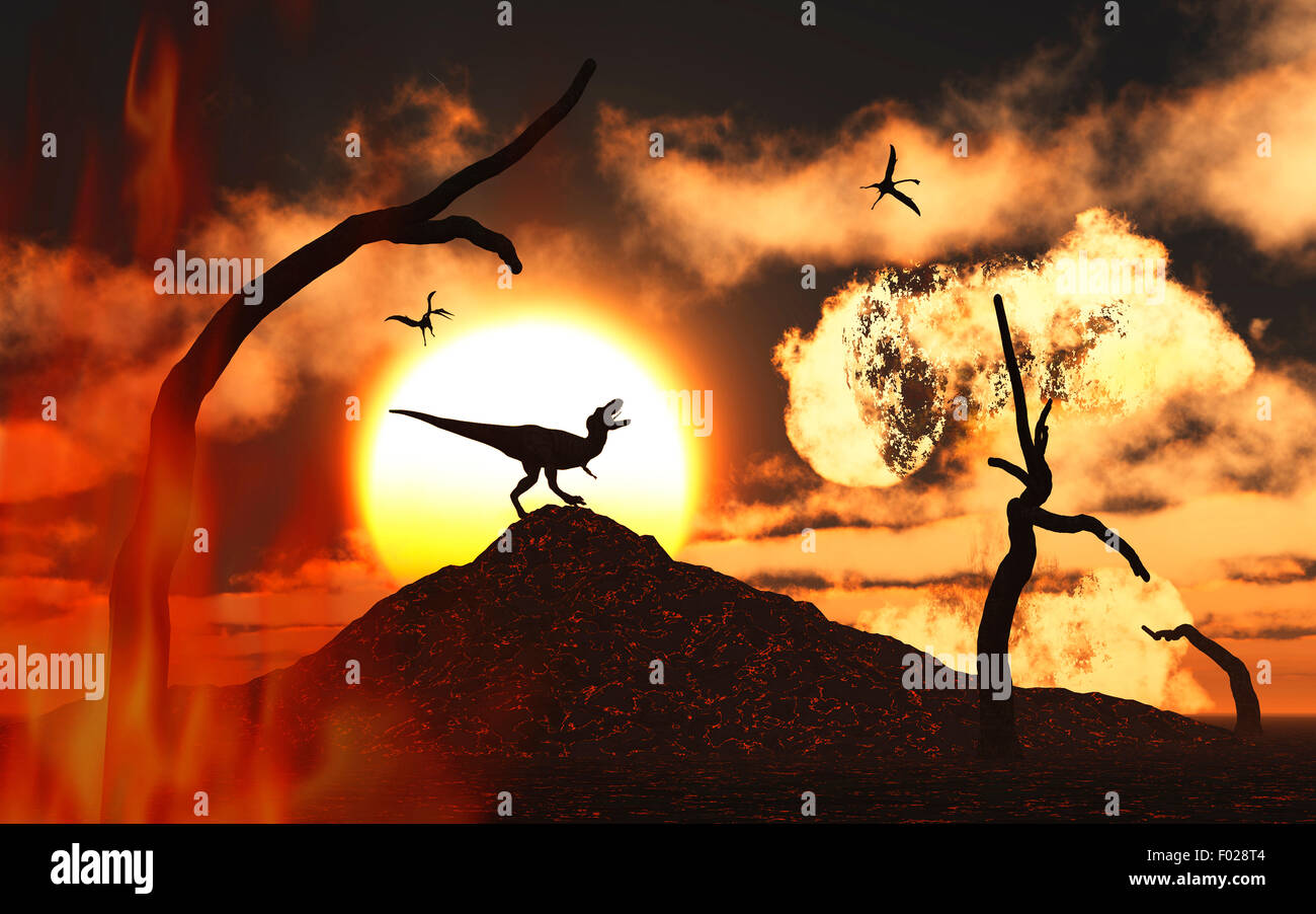 Dinosaur Asteroid Death