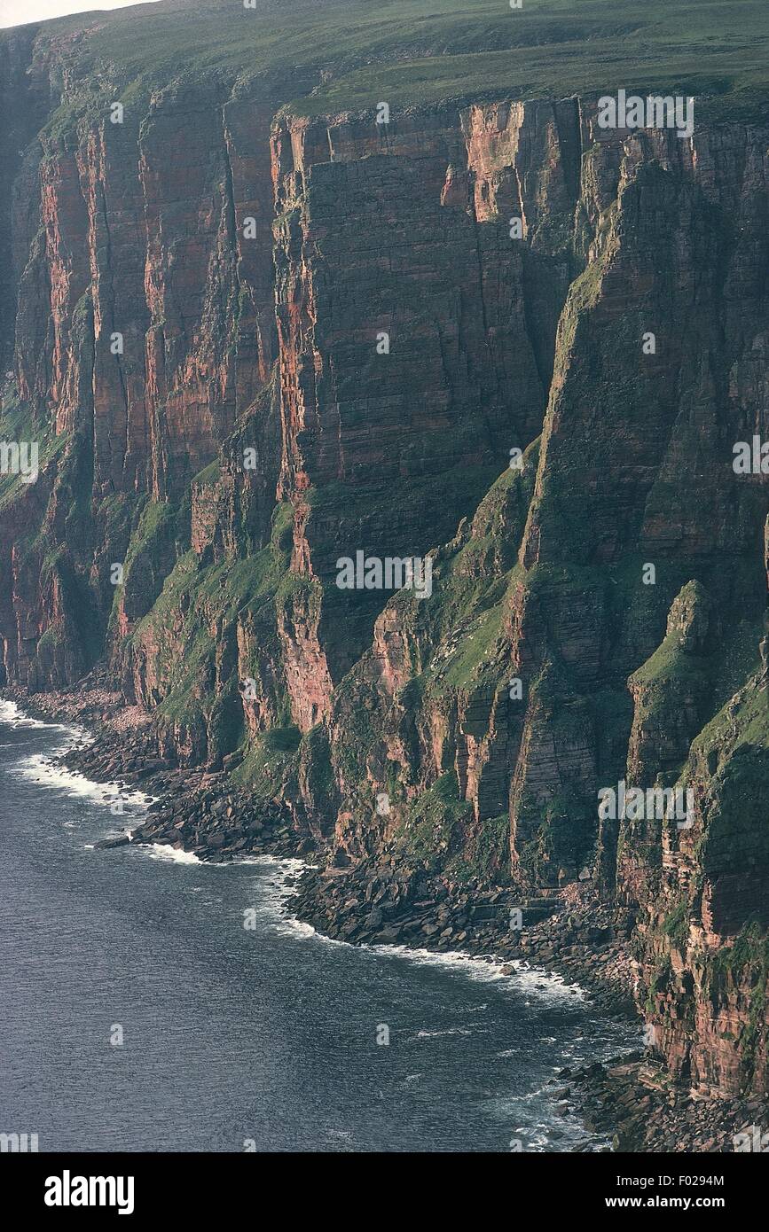 United Kingdom - Scotland - Orkney Islands - Hoy Island - The coast ...