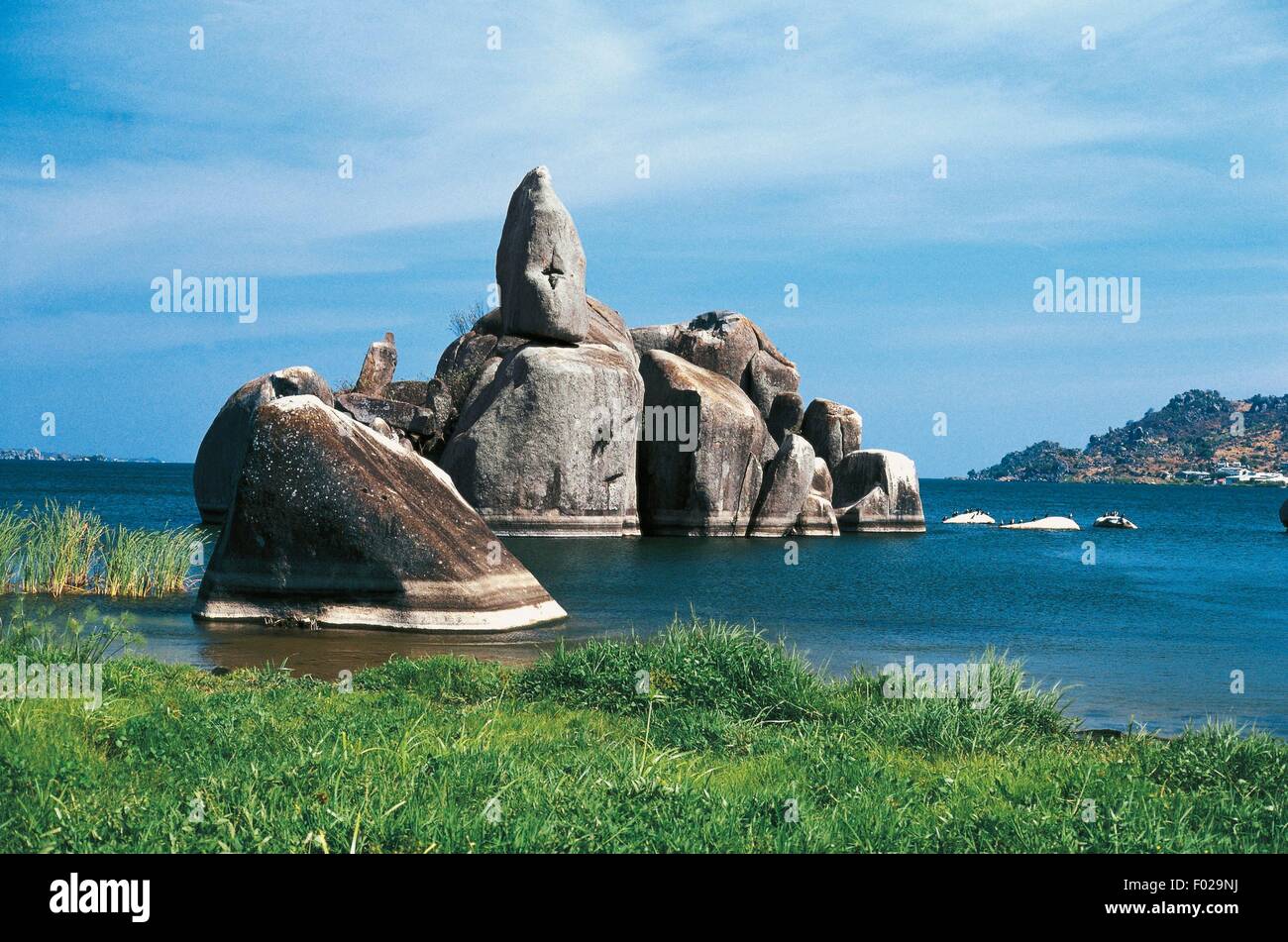 Bismarck rocks, Mwanza, Lake Victoria, Tanzania Stock Photo - Alamy