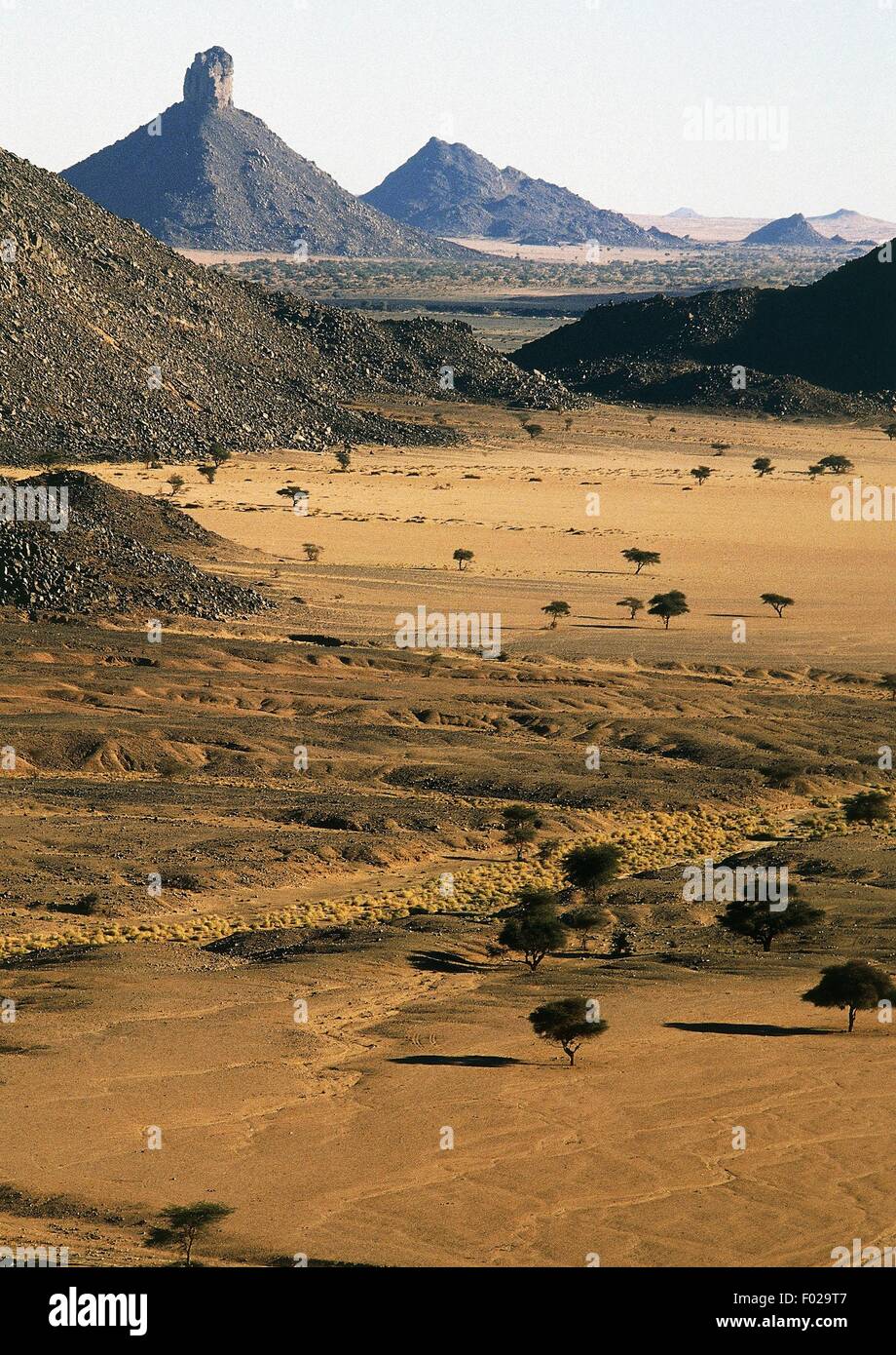 The Tassili n'Ajjer mountain range (UNESCO World Heritage List, 1982 ...