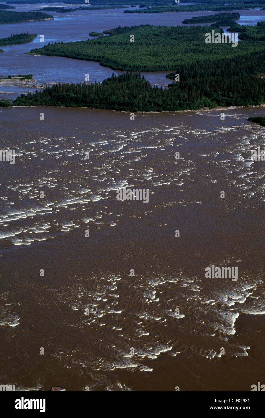 Slave River, Wood Buffalo National Park (UNESCO World Heritage List ...