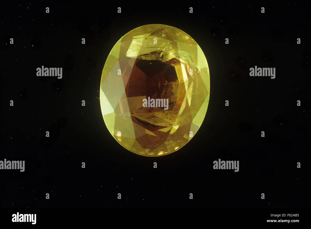 Gems - Brilliant-cut Alexandrite Stock Photo - Alamy