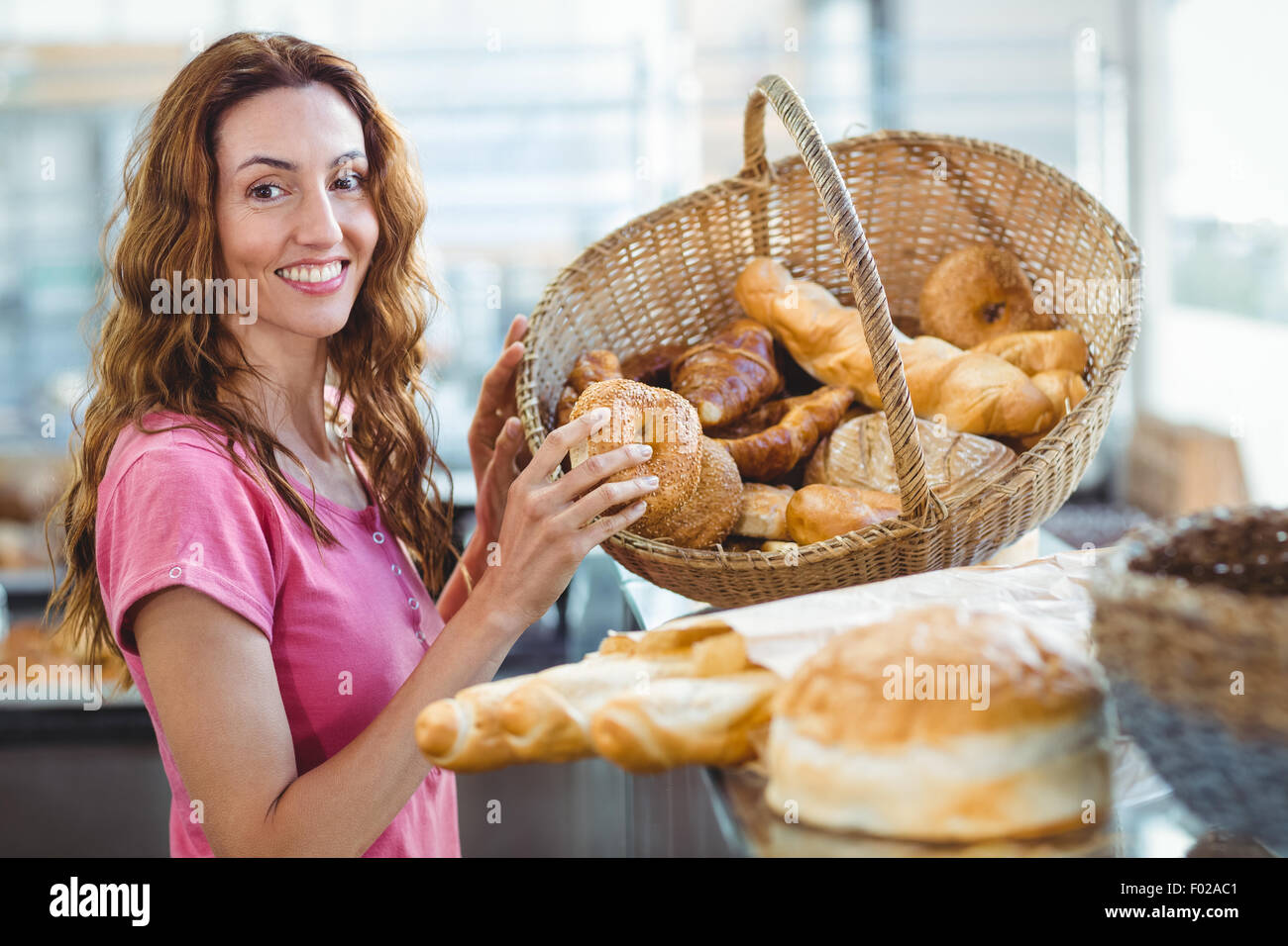 Croissant display hi-res stock photography and images - Alamy