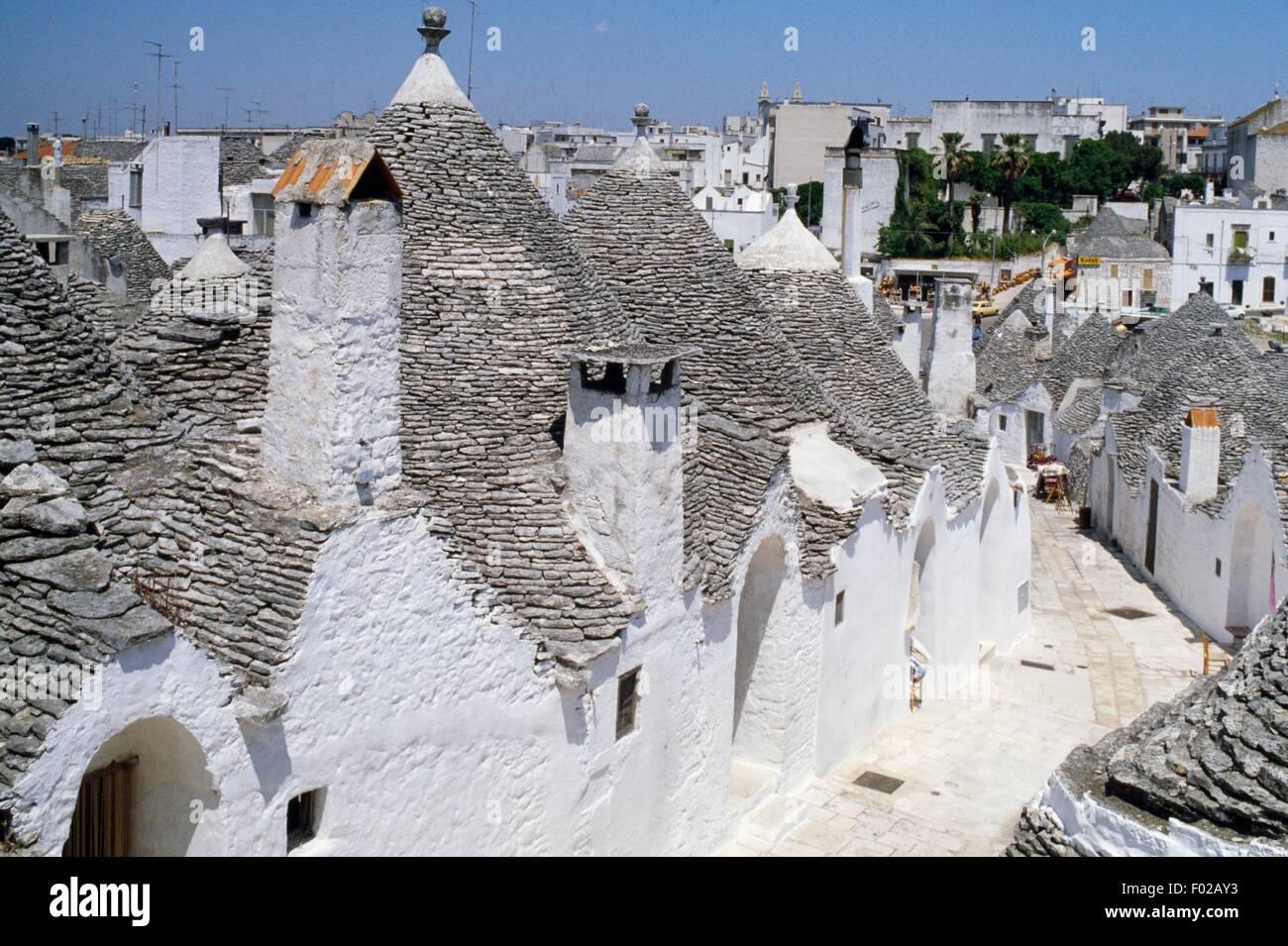 Trulli (conic stone roof house) in Alberobello (UNESCO World Heritage ...