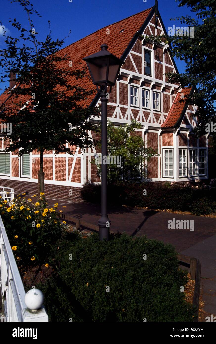 House in Jork, Lower Saxony, Germany Stock Photo - Alamy