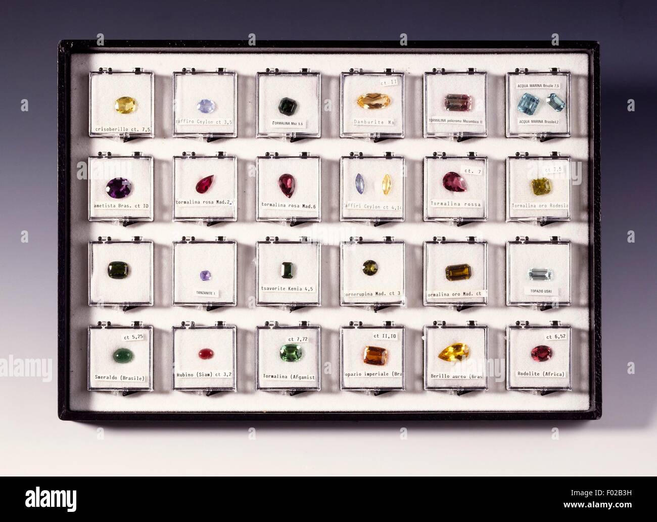 Collection of gems Stock Photo - Alamy