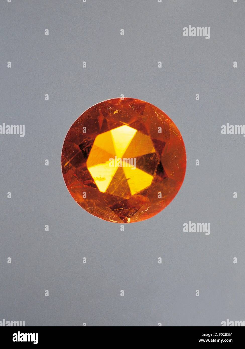 Topaz, silicate, cut gem Stock Photo - Alamy