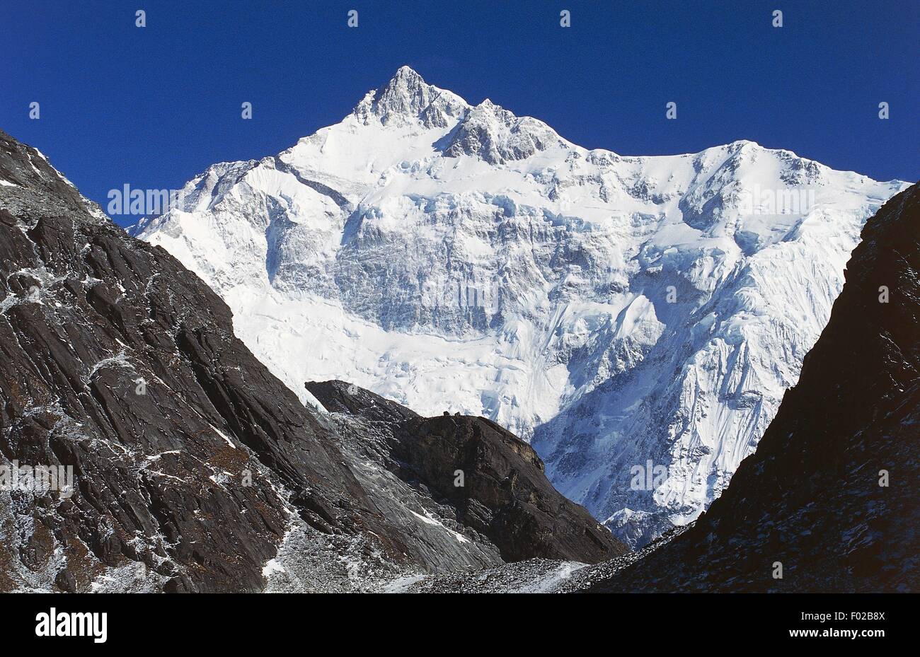 Kanchenjunga Mountain Map