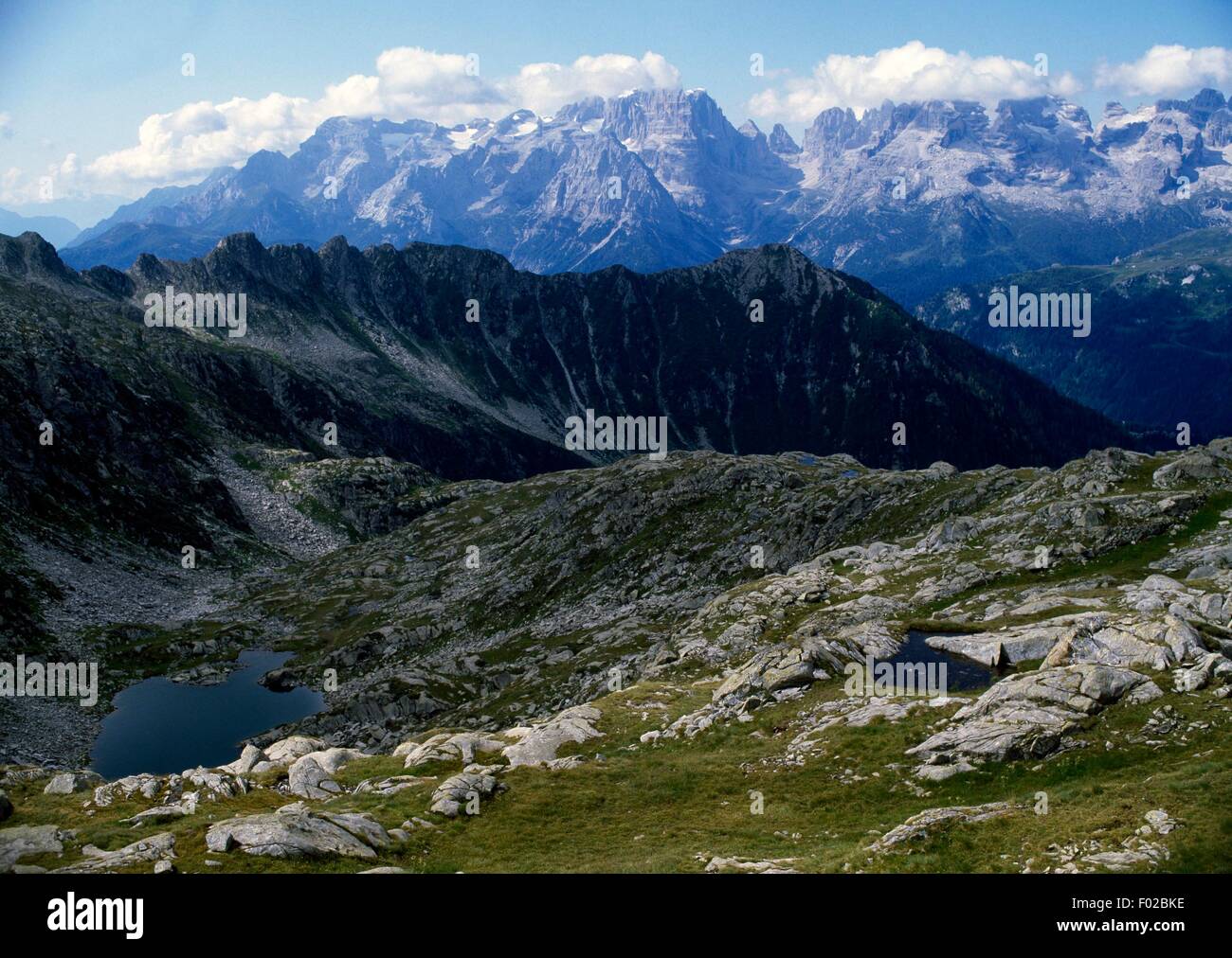 Valley of Brentei, Adamello-Brenta Nature Park, Trentino-Alto Adige ...