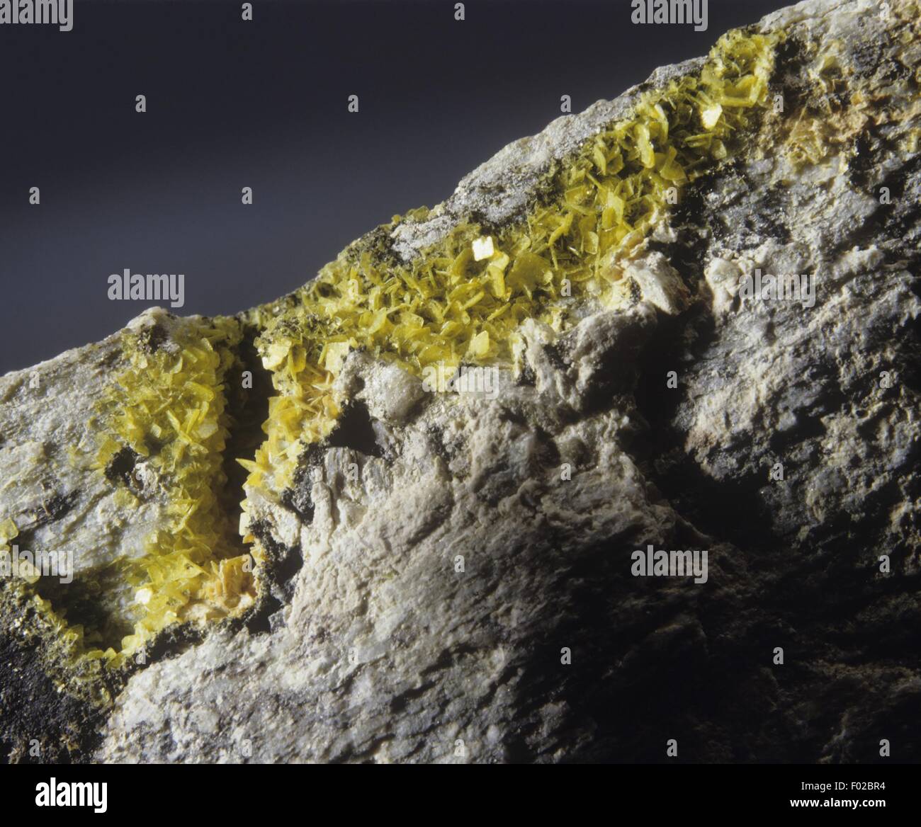 Autunite rock hi-res stock photography and images - Alamy