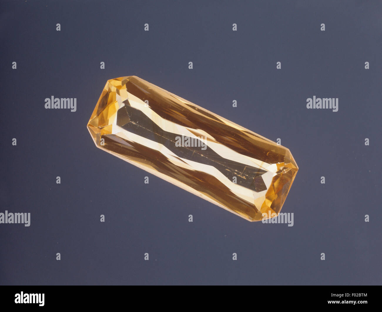 Gems - Brilliant-cut Danburite Stock Photo - Alamy