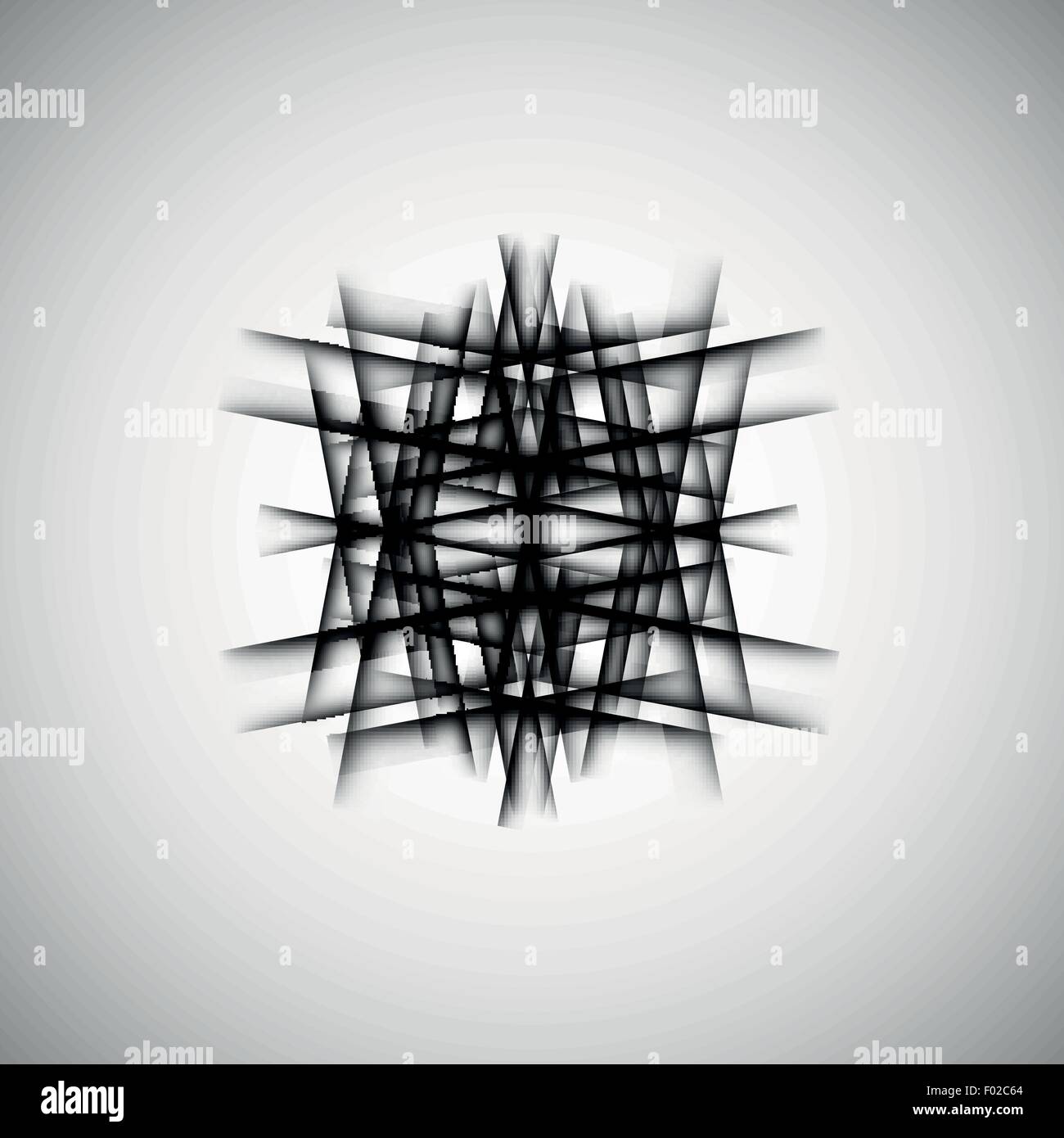 Vector abstract monochrome pattern line techno eps Stock Vector Image ...