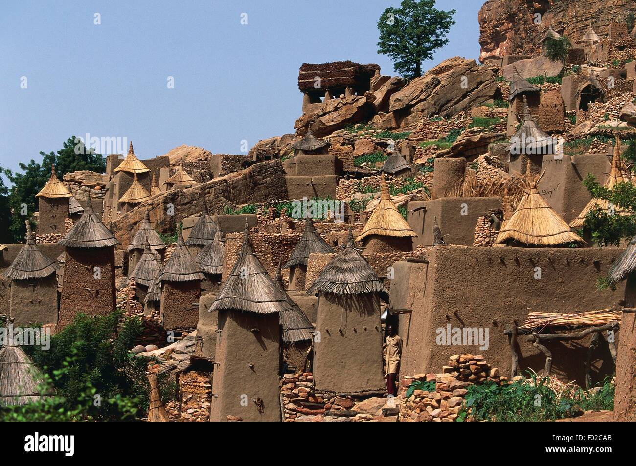 Ireli, Dogon village at the Bandiagara Escarpment (UNESCO World ...