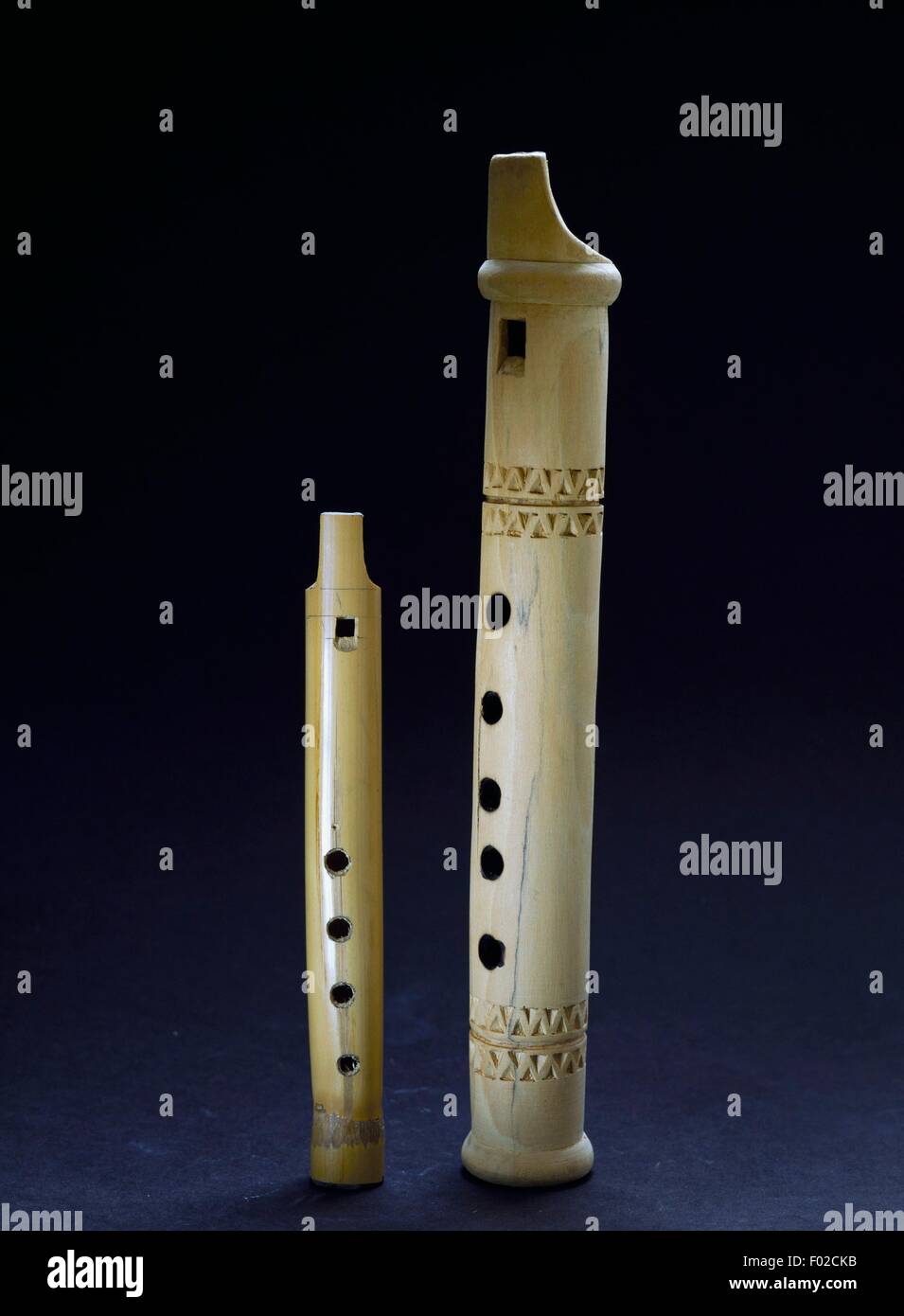 Pipers, musical instruments, Italy Stock Photo - Alamy