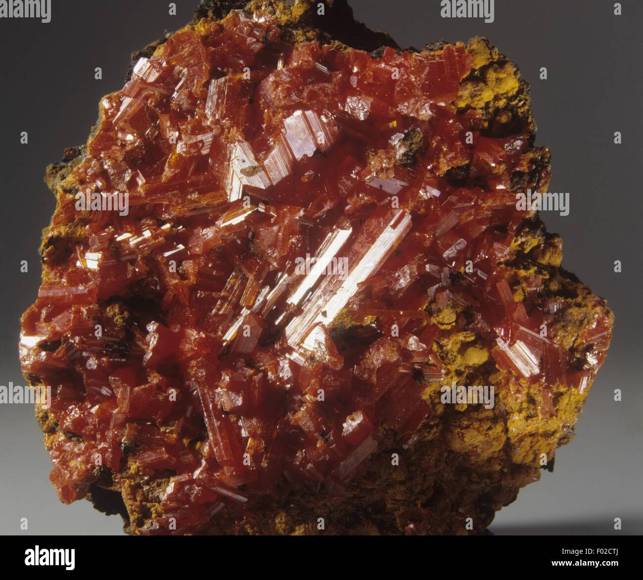 Crocoite mineral hi-res stock photography and images - Alamy