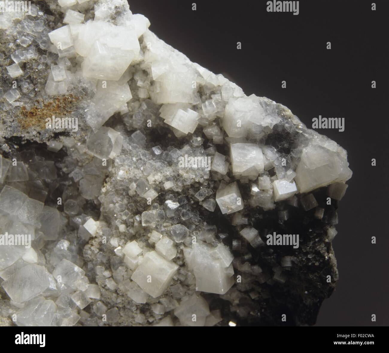 Minerals - Chabazite, close-up Stock Photo - Alamy
