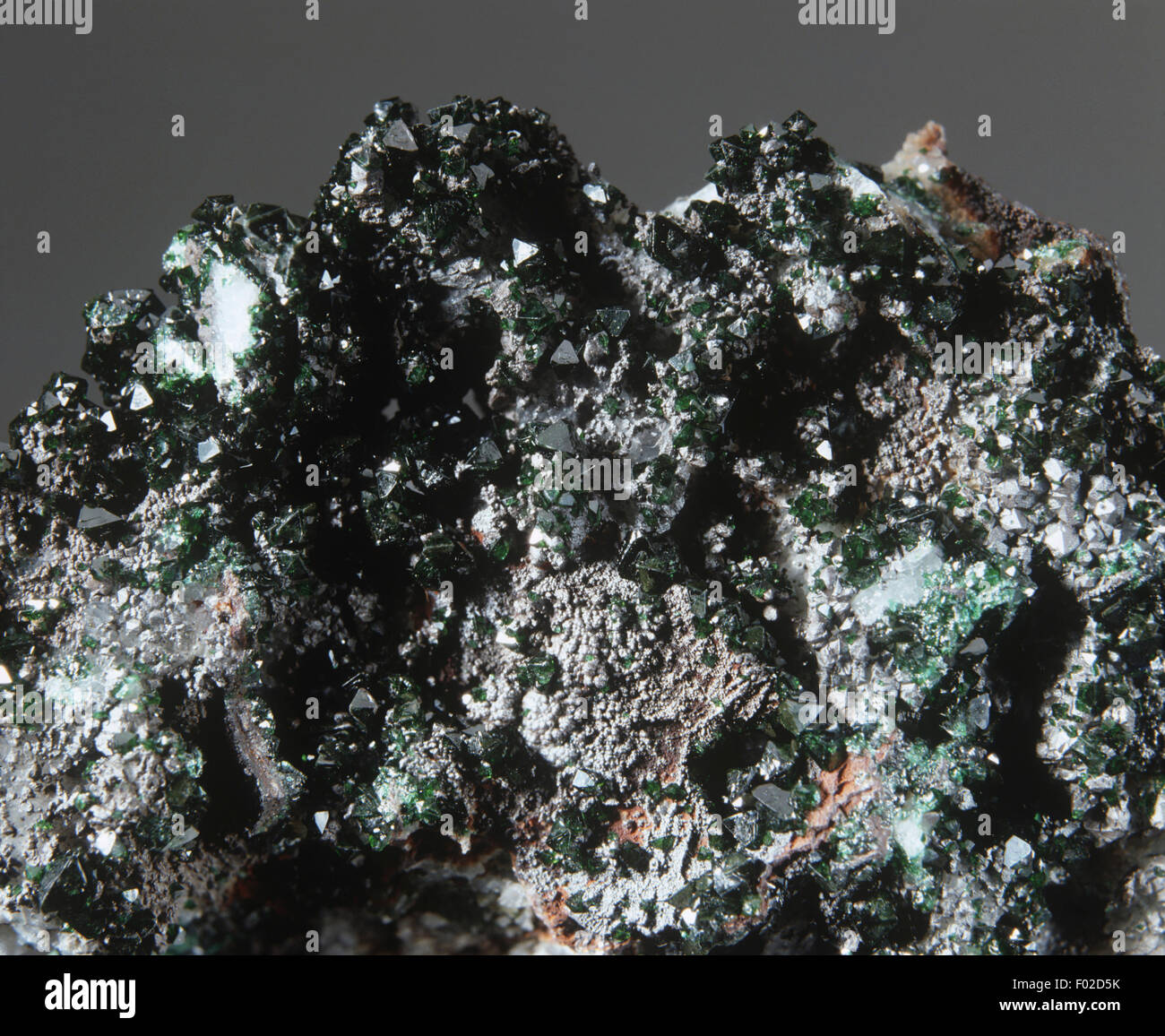 Geology libethenite natural condition hi-res stock photography and ...