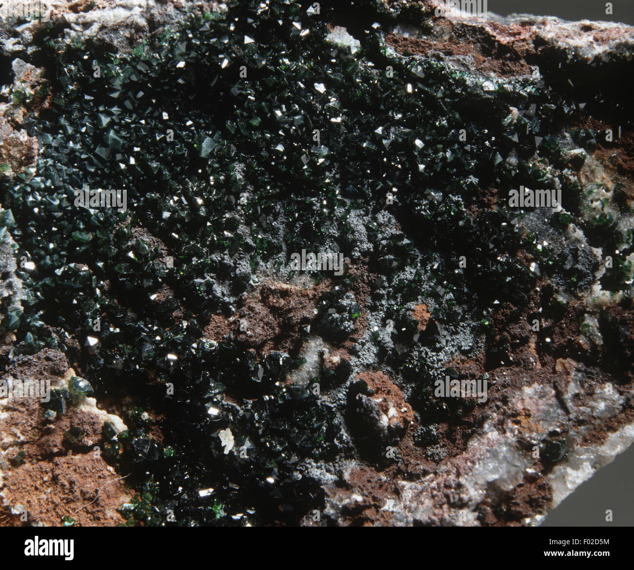 Geology libethenite natural condition hi-res stock photography and ...
