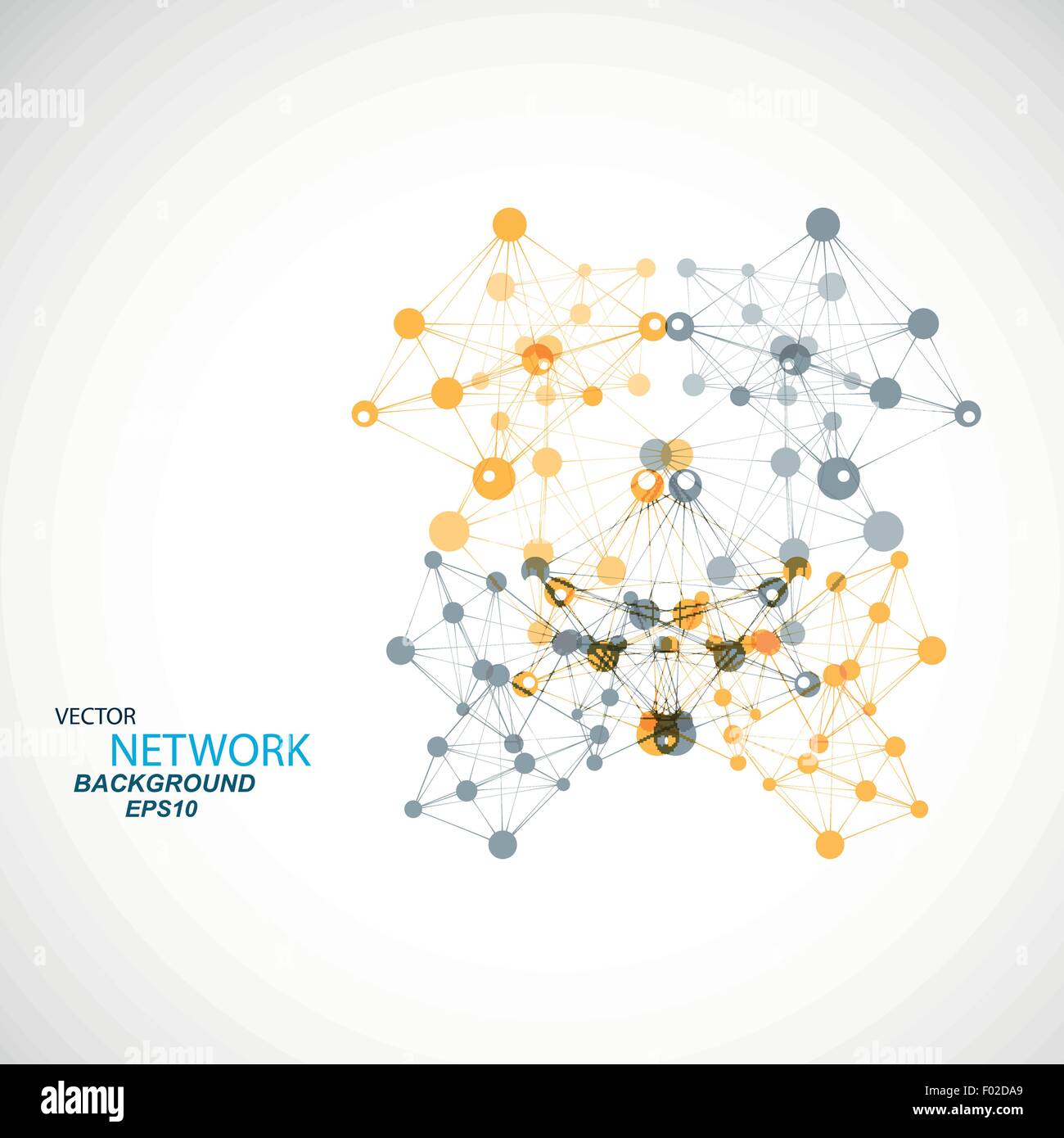 Vector network connection and DNA eps 10 Stock Vector Image & Art - Alamy