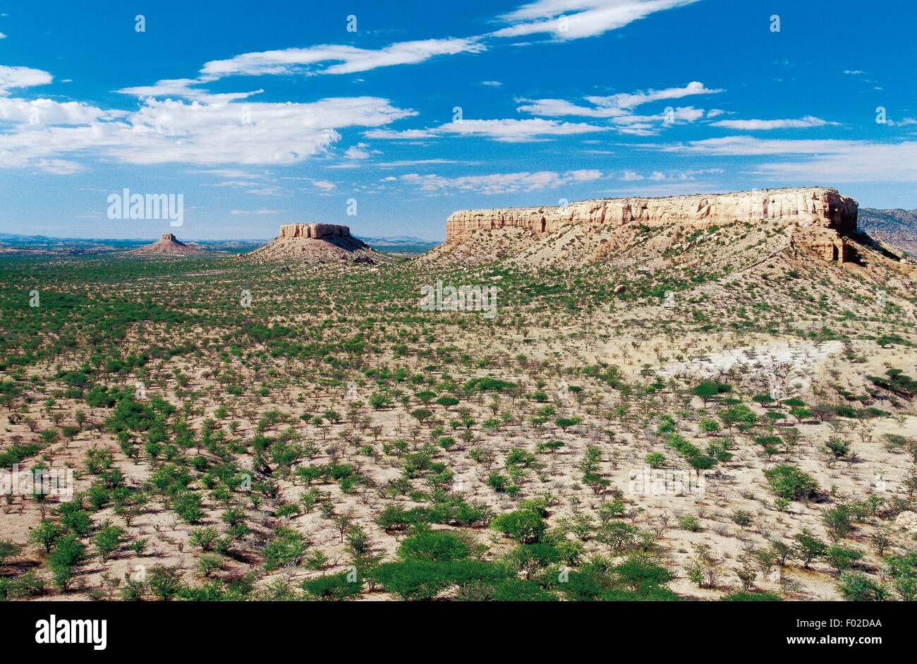 Monoliths on debris cones, Damaraland region, Namibia Stock Photo - Alamy