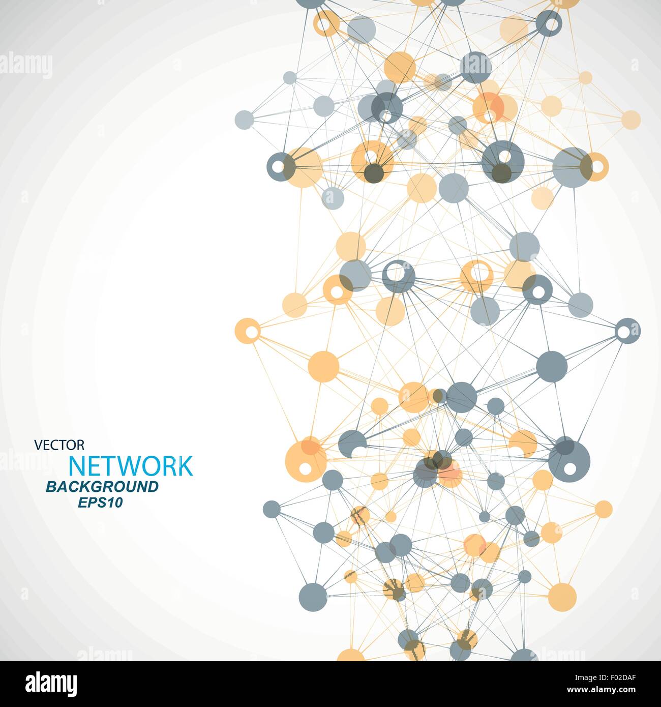 Vector network connection and DNA eps 10 Stock Vector Image & Art - Alamy