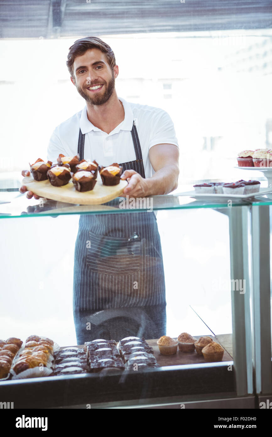Waiter behind counter hi-res stock photography and images - Alamy