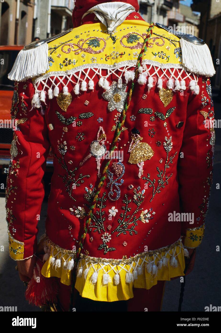 Traditional costumes worn during the Feast of the Jews celebrated ...