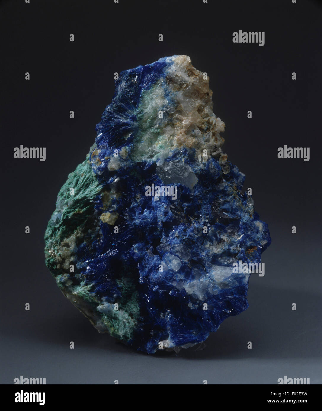 Minerals - Linarite Stock Photo - Alamy