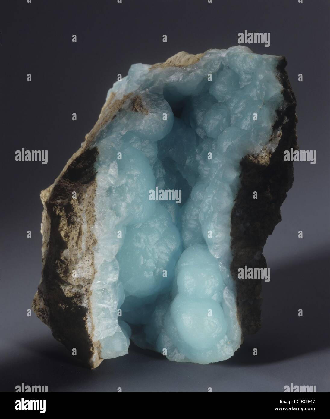 Minerals - Hemimorphite, close-up Stock Photo - Alamy